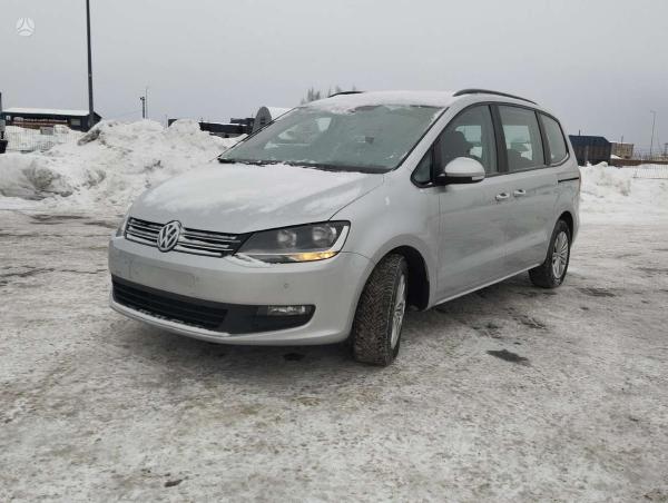 Pelēks Volkswagen Sharan 2015 Tauragė, ar dzinēja tilpumu 2.00 L un nobraukumu 270 tūkst. km par 8000 €, foto 1 vietnē AUTOMOTO.COM.LV