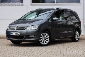 Pelēks Volkswagen Sharan 2015 Rīga, ar dzinēja tilpumu 2.00 L un nobraukumu 0 tūkst. km par 7995 €, foto  vietnē AUTOMOTO.COM.LV