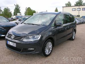 Grey Volkswagen Sharan 2015 in Riga, with an engine capacity of 2.00 L and mileage of 235 thousand km for 9650 €, photo 1 on AUTOMOTO.COM.LV