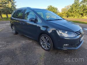 Pelēks Volkswagen Sharan 2015 Rīga, ar dzinēja tilpumu 2.00 L un nobraukumu 322 tūkst. km par 7250 €, foto 1 vietnē AUTOMOTO.COM.LV