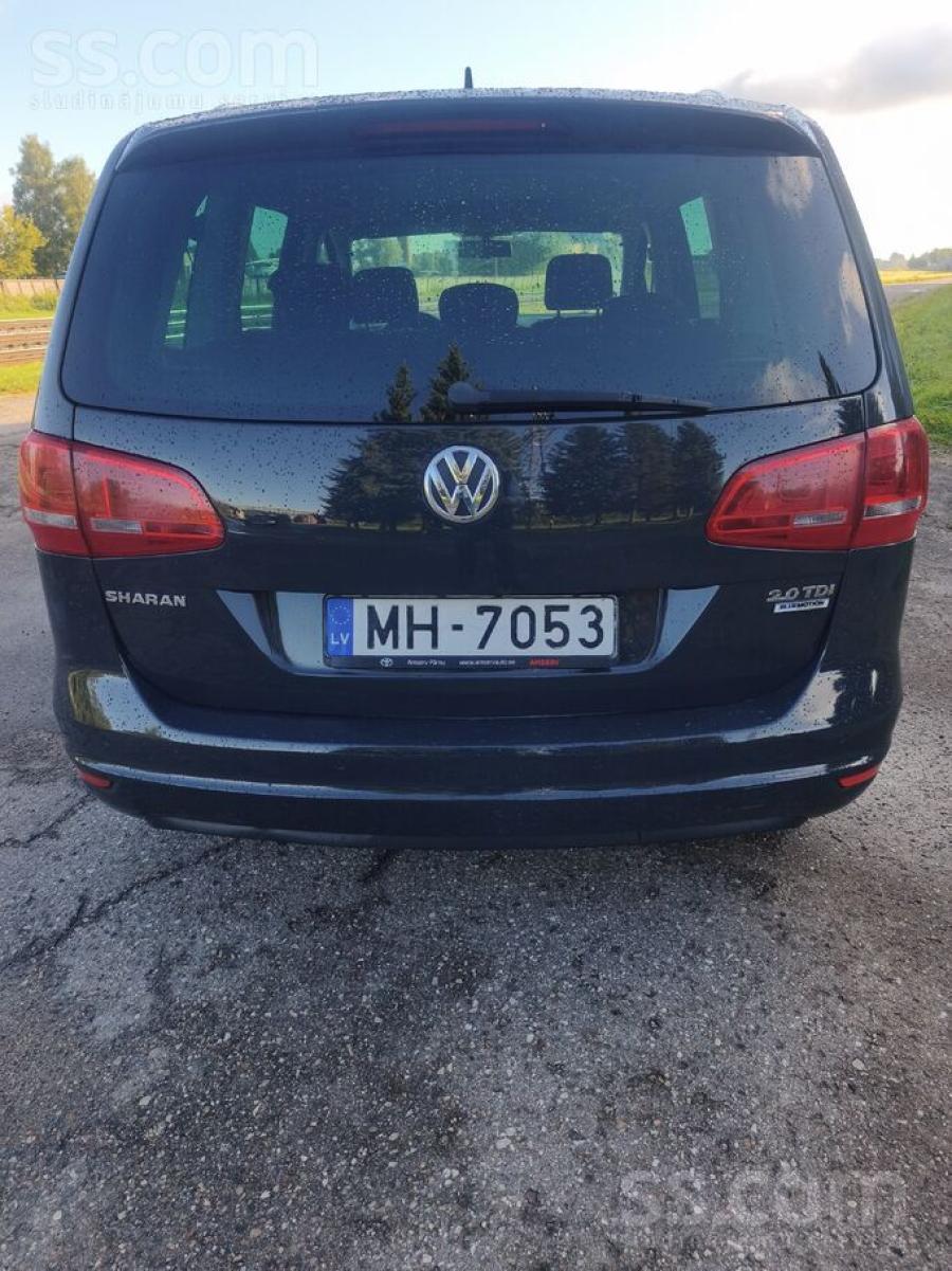 Pelēks Volkswagen Sharan 2015 Rīga, ar dzinēja tilpumu 2.00 L un nobraukumu 322 tūkst. km par 7250 €, foto 6 vietnē AUTOMOTO.COM.LV