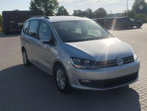 Pelēks Volkswagen Sharan 2015 Tauragė, ar dzinēja tilpumu 2.00 L un nobraukumu 270 tūkst. km par 6800 €, foto  vietnē AUTOMOTO.COM.LV