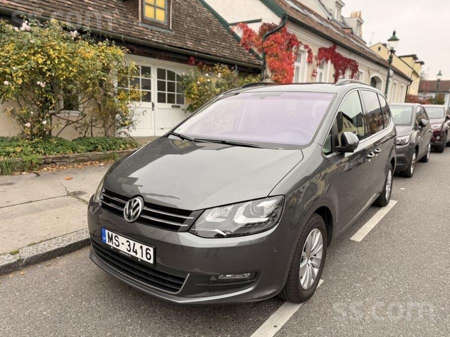Pelēks Volkswagen Sharan 2015 Jūrmala, ar dzinēja tilpumu 2.00 L un nobraukumu 332 tūkst. km par 10000 €, foto 1 vietnē AUTOMOTO.COM.LV