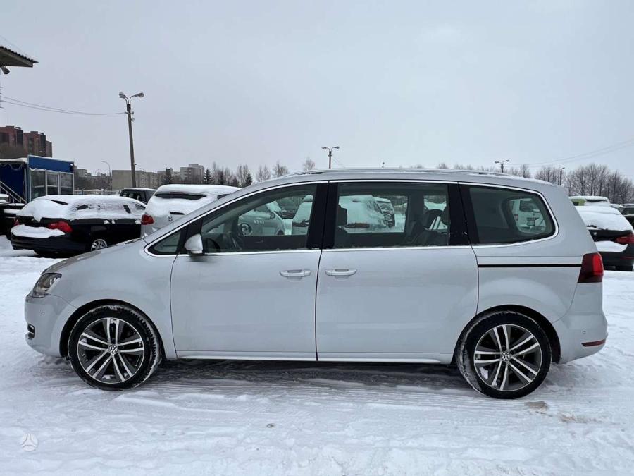 Pelēks Volkswagen Sharan 2016 Kėdainiai, ar dzinēja tilpumu 1.97 L un nobraukumu 242 tūkst. km par 10700 €, foto 5 vietnē AUTOMOTO.COM.LV