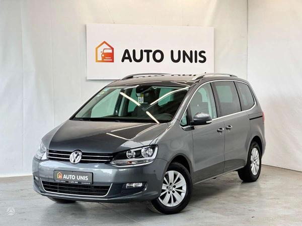 Pelēks Volkswagen Sharan 2018 Viļņa, ar dzinēja tilpumu 1.97 L un nobraukumu 230 tūkst. km par 14399 €, foto 1 vietnē AUTOMOTO.COM.LV