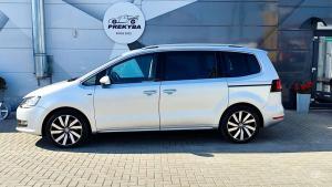 Grey Volkswagen Sharan 2018 in Kaunas, with an engine capacity of 1.97 L and mileage of 157 thousand km for 14950 €, photo 7 on AUTOMOTO.COM.LV