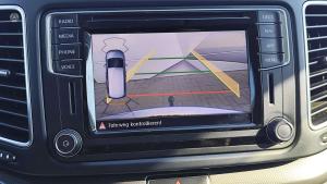 Grey Volkswagen Sharan 2018 in Kaunas, with an engine capacity of 1.97 L and mileage of 157 thousand km for 14950 €, photo 15 on AUTOMOTO.COM.LV
