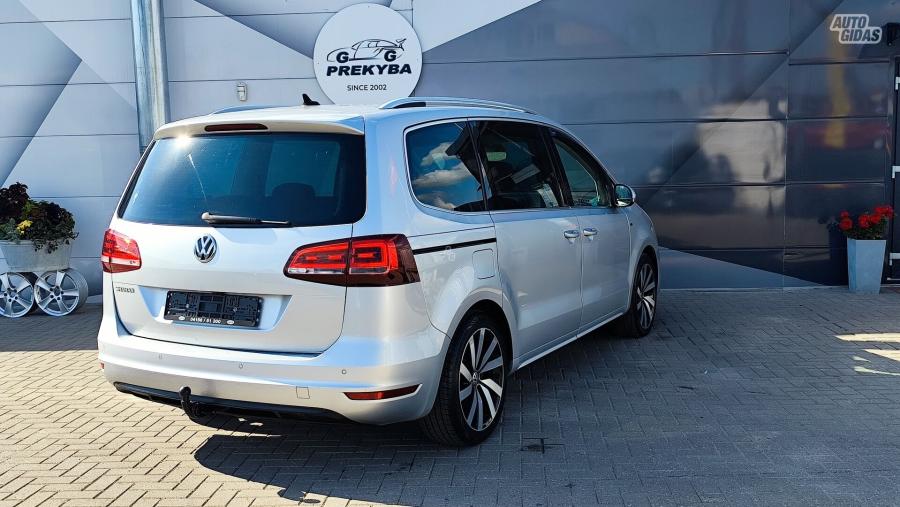 Pelēks Volkswagen Sharan 2018 Ramučiai, ar dzinēja tilpumu 2.00 L un nobraukumu 157 tūkst. km par 14450 €, foto 10 vietnē AUTOMOTO.COM.LV