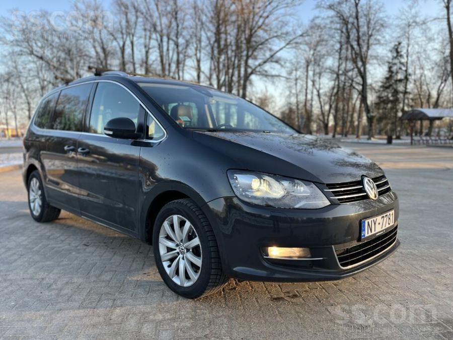 Pelēks Volkswagen Sharan 2019 Rīga, ar dzinēja tilpumu 2.00 L un nobraukumu 203 tūkst. km par 17800 €, foto 3 vietnē AUTOMOTO.COM.LV