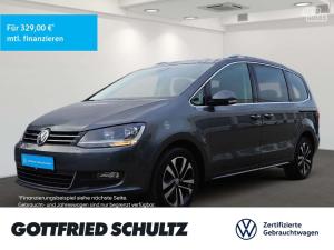 Pelēks Volkswagen Sharan 2021 Kauņa, ar dzinēja tilpumu 1.40 L un nobraukumu 45 tūkst. km par 32443 €, foto 1 vietnē AUTOMOTO.COM.LV
