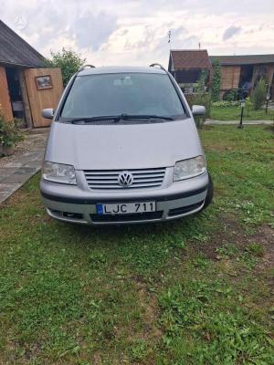 Grey Volkswagen Sharan 2002 in Panevezys, with an engine capacity of 1.90 L and mileage of 263 thousand km for 1700 €, photo  on AUTOMOTO.COM.LV