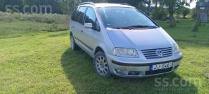 Pelēks Volkswagen Sharan 2002 Rēzekne, ar dzinēja tilpumu 1.90 L un nobraukumu 324 tūkst. km par 850 €, foto  vietnē AUTOMOTO.COM.LV
