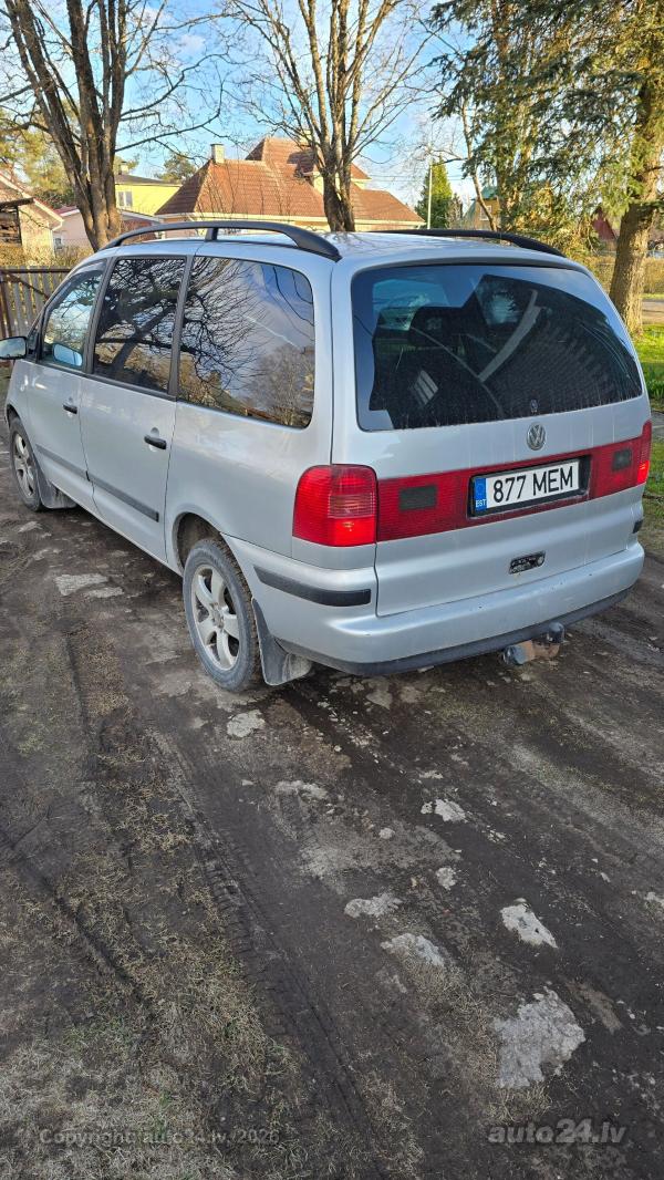 Grey Volkswagen Sharan 2003 in Tallinn, with an engine capacity of 1.90 L and mileage of 0 thousand km for 2000 €, photo 1 on AUTOMOTO.COM.LV
