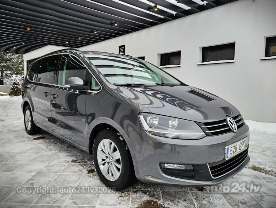 Grey Volkswagen Sharan 2012 in Tallinn, with an engine capacity of 2.00 L and mileage of 309 thousand km for 9600 €, photo 3 on AUTOMOTO.COM.LV