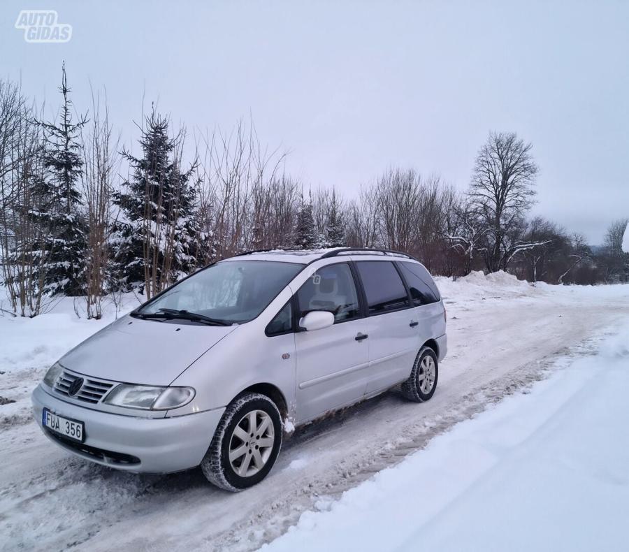 Volkswagen Sharan 1997 Viļņa, ar dzinēja tilpumu 1.90 L un nobraukumu 34 tūkst. km par 1350 €, foto 1 vietnē AUTOMOTO.COM.LV