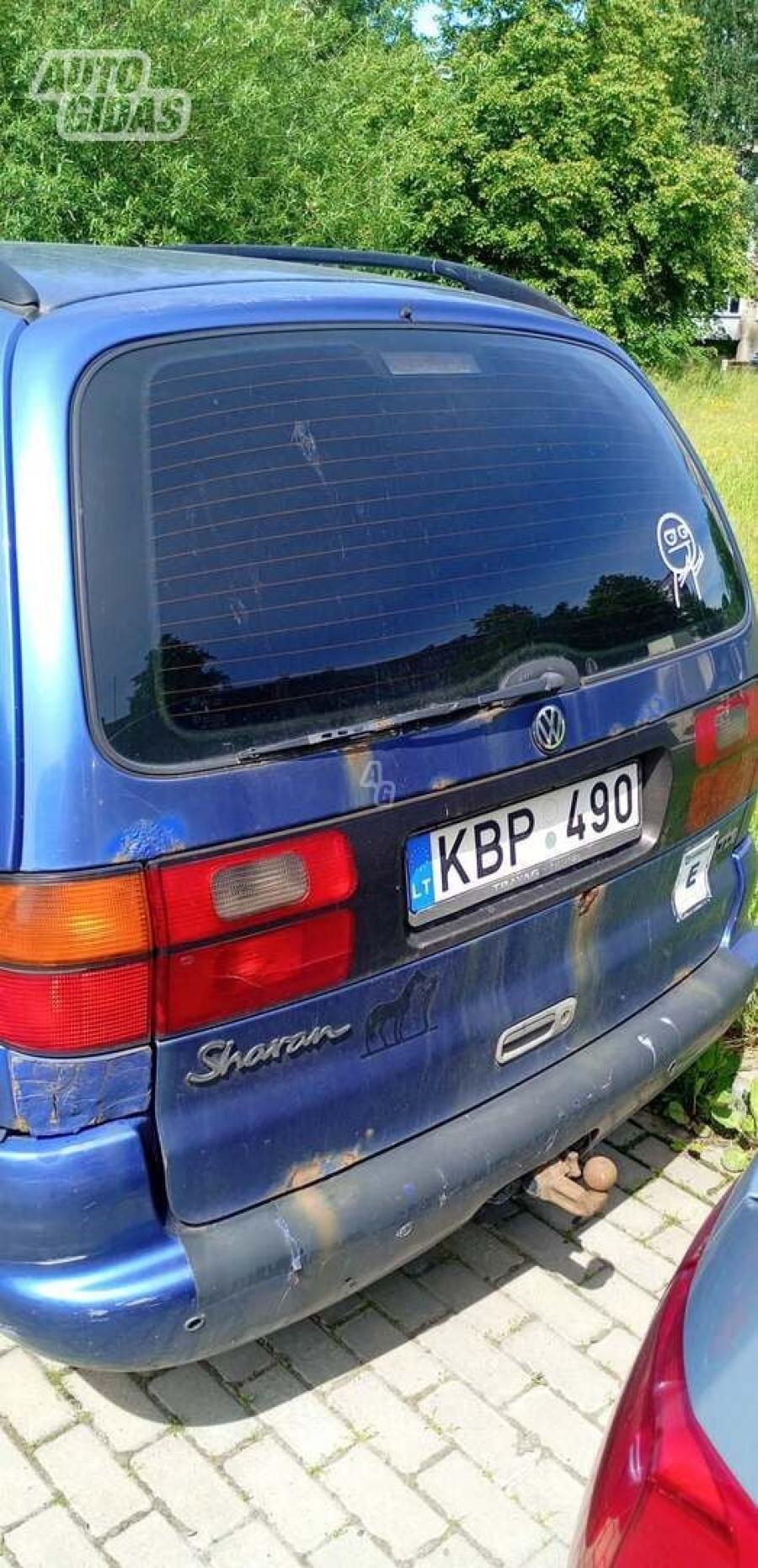 Volkswagen Sharan 1997 Klaipėda, ar dzinēja tilpumu 1.90 L un nobraukumu 300 tūkst. km par 320 €, foto 5 vietnē AUTOMOTO.COM.LV