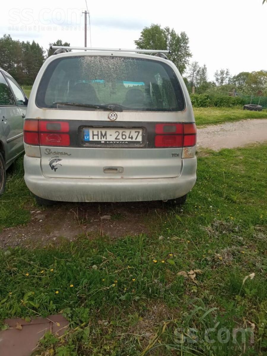 Volkswagen Sharan 1997 Daugavpils, ar dzinēja tilpumu 1.90 L un nobraukumu 405 tūkst. km par 600 €, foto 3 vietnē AUTOMOTO.COM.LV