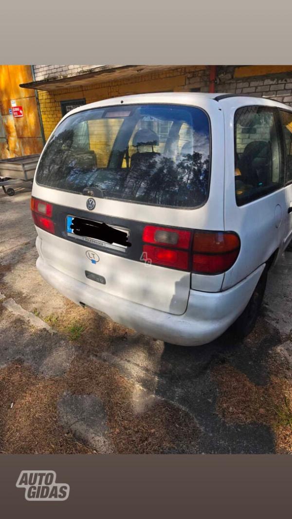Volkswagen Sharan 1998 Druskininkai, ar dzinēja tilpumu 1.90 L un nobraukumu 380 tūkst. km par 600 €, foto 1 vietnē AUTOMOTO.COM.LV
