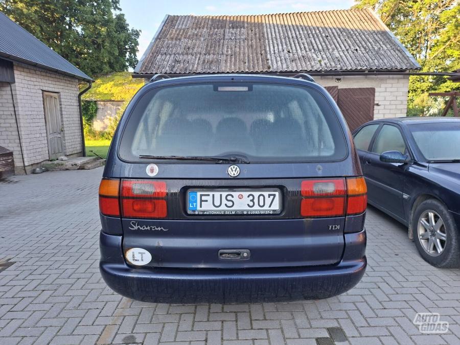 Volkswagen Sharan 1998 Kretinga, ar dzinēja tilpumu 1.90 L un nobraukumu 295 tūkst. km par 450 €, foto 6 vietnē AUTOMOTO.COM.LV