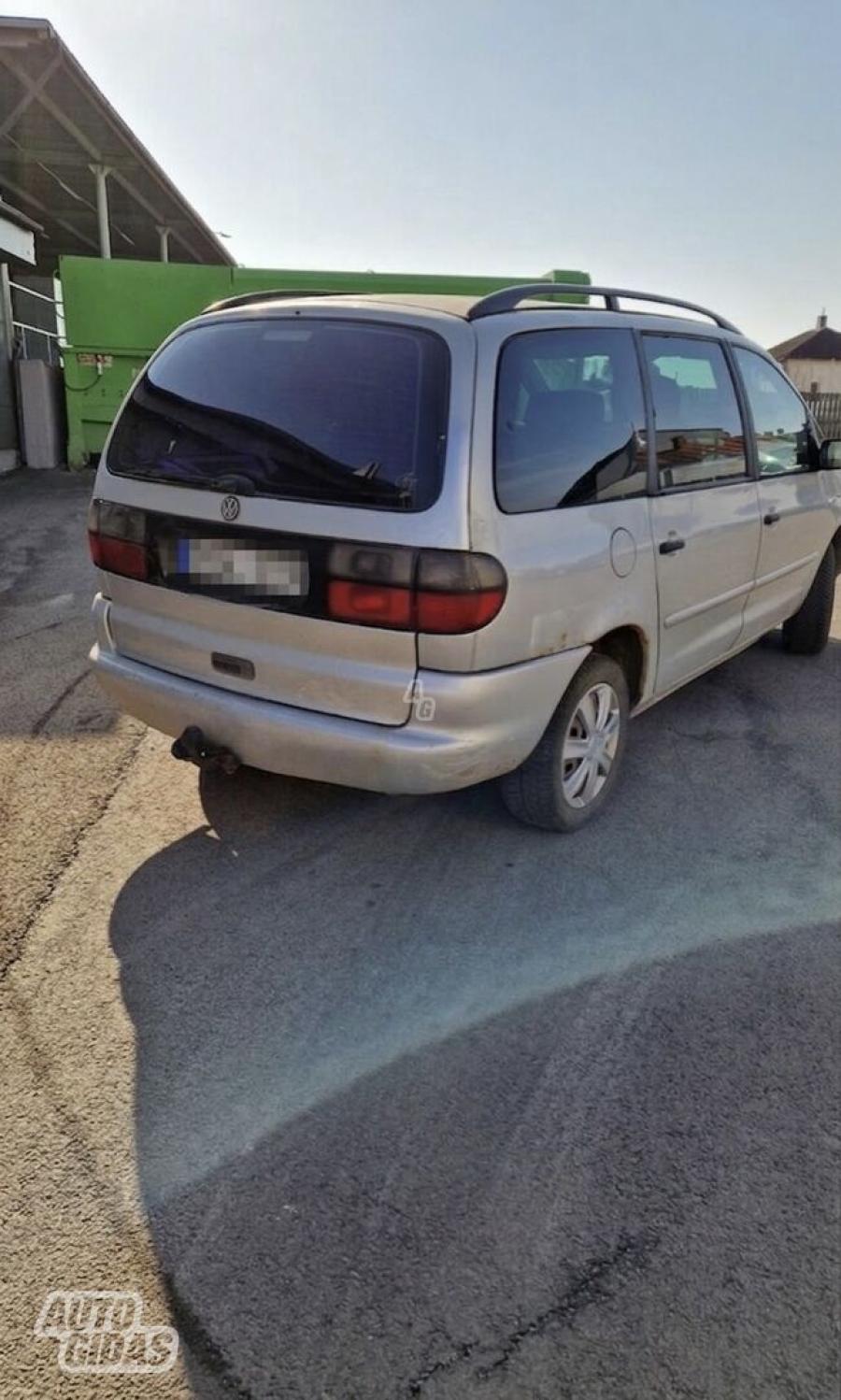 Volkswagen Sharan 1999 in Panevezys, with an engine capacity of 1.90 L and mileage of 368 thousand km for 450 €, photo 3 on AUTOMOTO.COM.LV