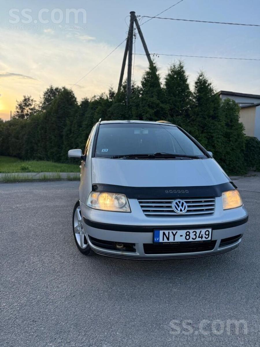 Volkswagen Sharan 2000 in Riga, with an engine capacity of 1.90 L and mileage of 415 thousand km for 1500 €, photo 1 on AUTOMOTO.COM.LV