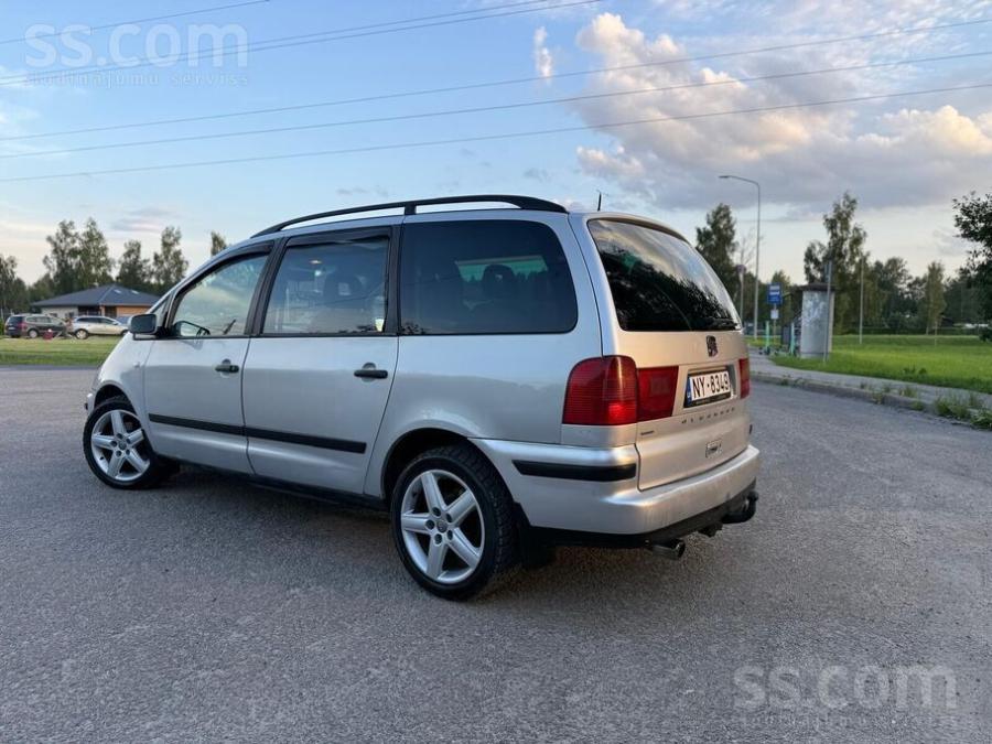 Volkswagen Sharan 2000 in Riga, with an engine capacity of 1.90 L and mileage of 415 thousand km for 1500 €, photo 3 on AUTOMOTO.COM.LV