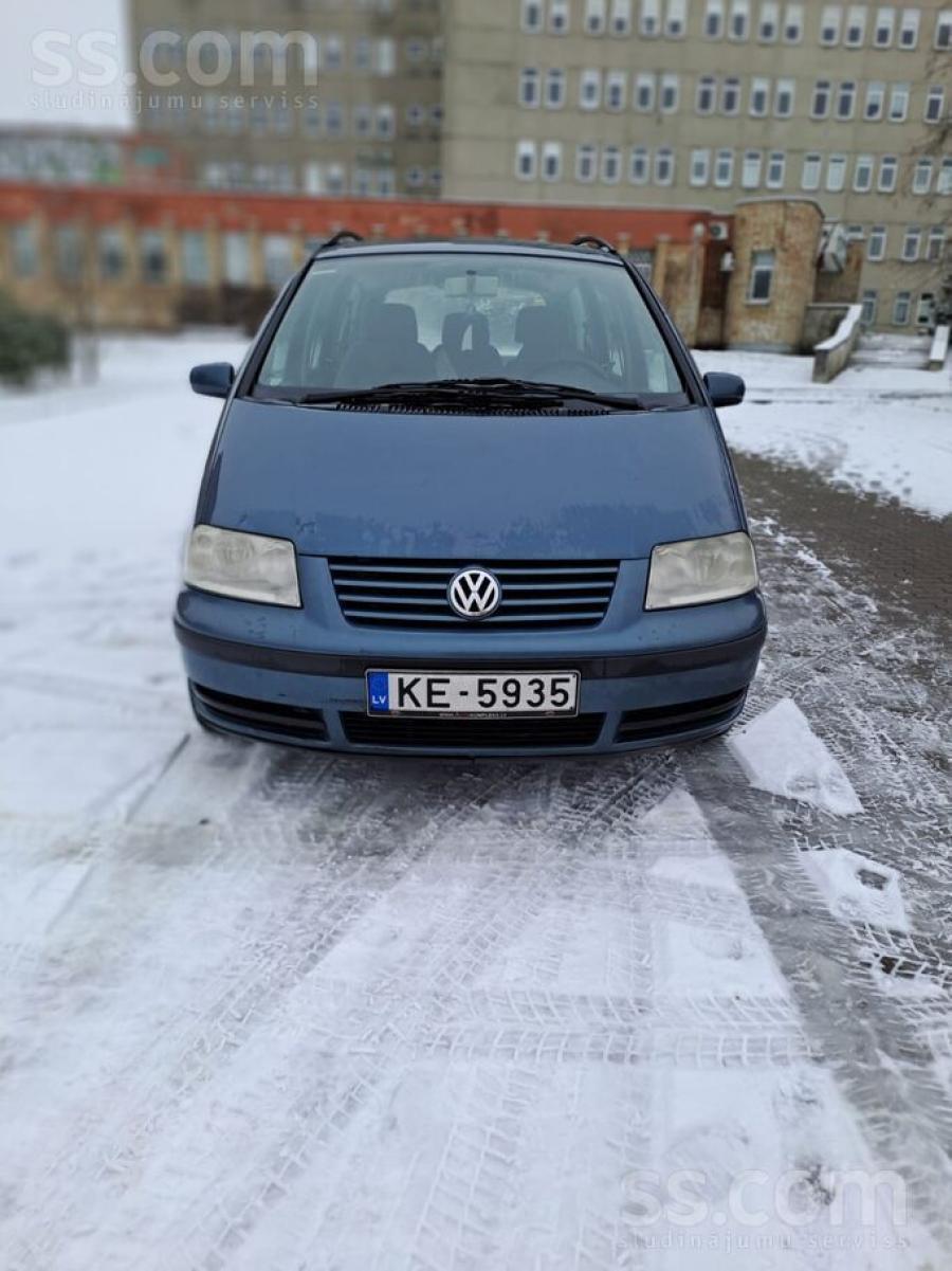 Volkswagen Sharan 2000 Rīga, ar dzinēja tilpumu 1.90 L un nobraukumu 342 tūkst. km par 1500 €, foto 5 vietnē AUTOMOTO.COM.LV