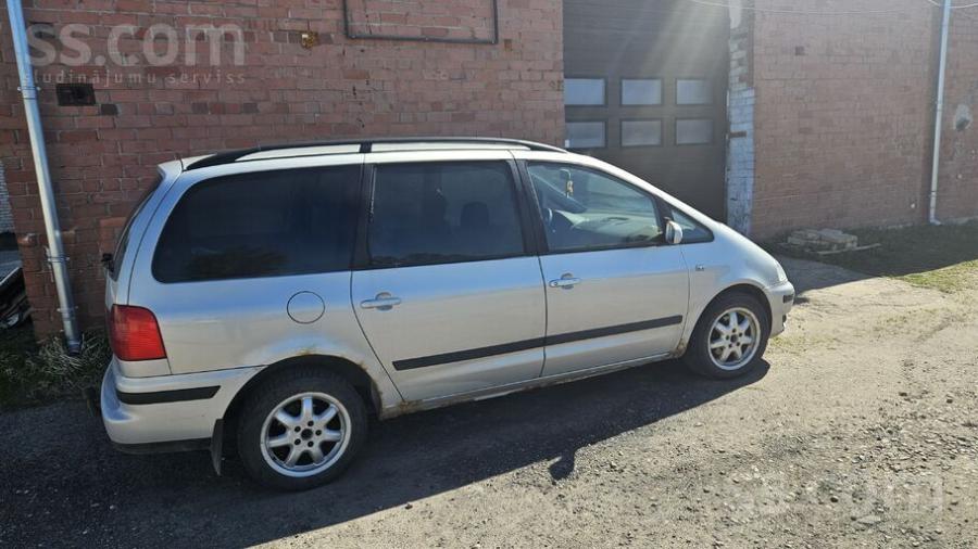 Volkswagen Sharan 2000 Rīga, ar dzinēja tilpumu 1.90 L un nobraukumu 320 tūkst. km par 550 €, foto 1 vietnē AUTOMOTO.COM.LV