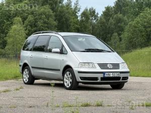 Volkswagen Sharan 2000 Valka, ar dzinēja tilpumu 1.90 L un nobraukumu 398 tūkst. km par 1700 €, foto  vietnē AUTOMOTO.COM.LV