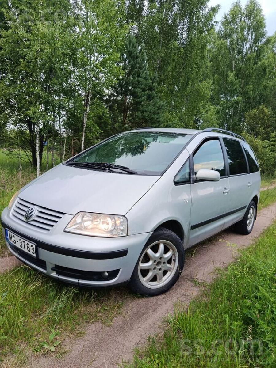 Volkswagen Sharan 2000 Rēzekne, ar dzinēja tilpumu 1.90 L un nobraukumu 312 tūkst. km par 1390 €, foto 3 vietnē AUTOMOTO.COM.LV