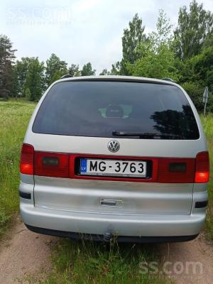 Volkswagen Sharan 2000 Rēzekne, ar dzinēja tilpumu 1.90 L un nobraukumu 312 tūkst. km par 1390 €, foto 8 vietnē AUTOMOTO.COM.LV