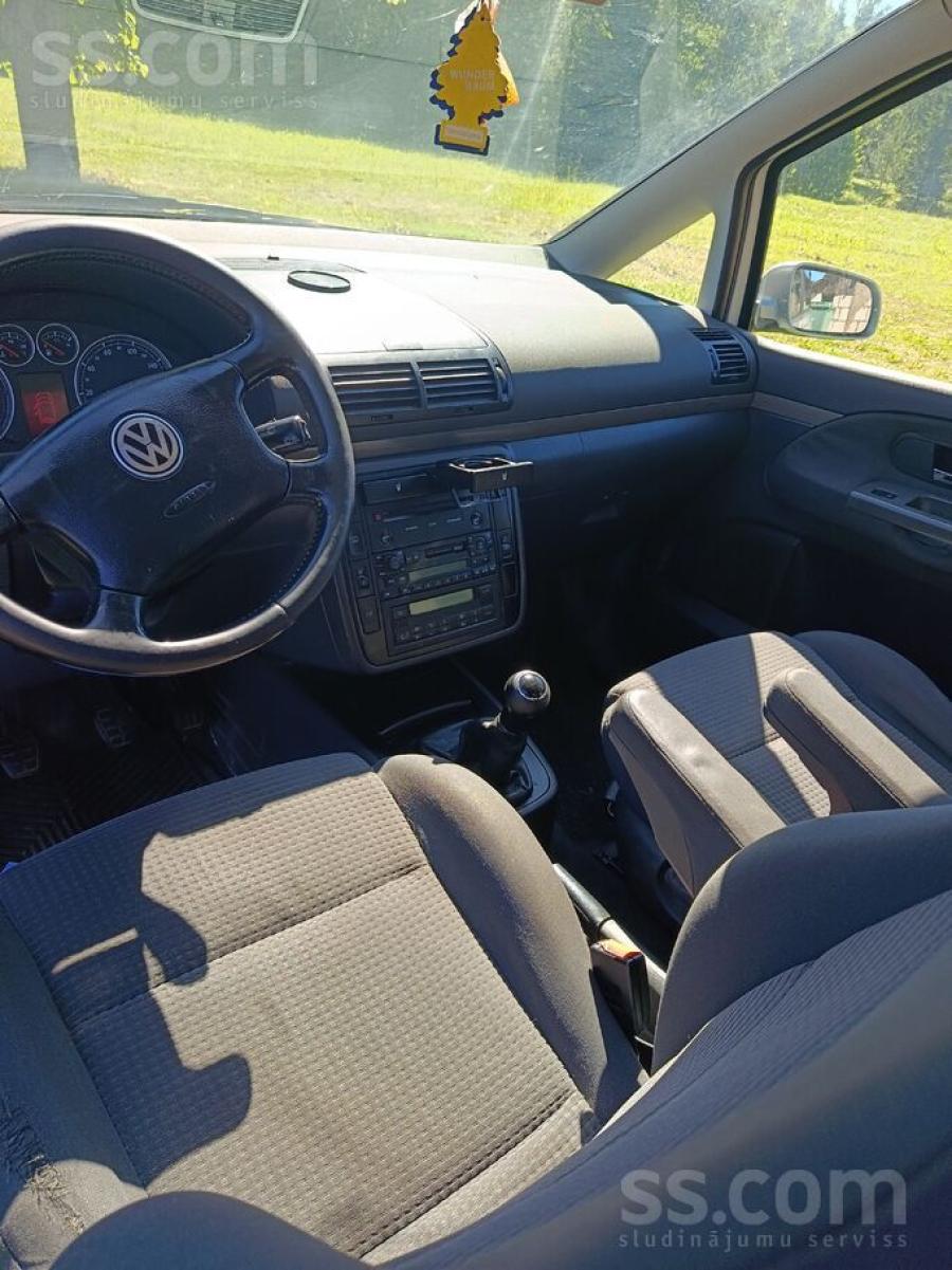Volkswagen Sharan 2000 Rēzekne, ar dzinēja tilpumu 1.90 L un nobraukumu 312 tūkst. km par 1390 €, foto 11 vietnē AUTOMOTO.COM.LV