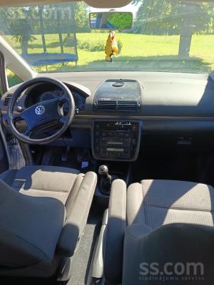 Volkswagen Sharan 2000 Rēzekne, ar dzinēja tilpumu 1.90 L un nobraukumu 312 tūkst. km par 1390 €, foto 13 vietnē AUTOMOTO.COM.LV