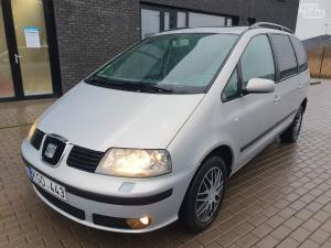 Volkswagen Sharan 2001 Kauņa, ar dzinēja tilpumu 1.90 L un nobraukumu 43 tūkst. km par 1100 €, foto  vietnē AUTOMOTO.COM.LV