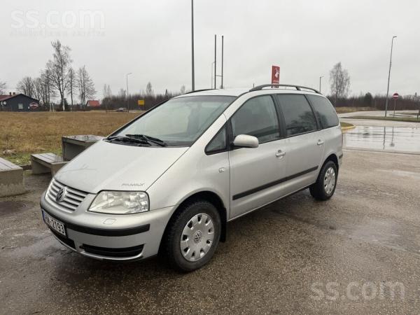 Volkswagen Sharan 2001 in Rezekne, with an engine capacity of 1.90 L and mileage of 358 thousand km for 1550 €, photo 1 on AUTOMOTO.COM.LV