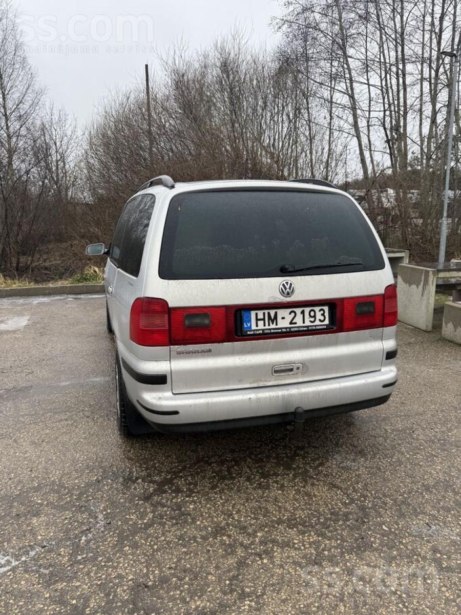 Volkswagen Sharan 2001 in Rezekne, with an engine capacity of 1.90 L and mileage of 358 thousand km for 1550 €, photo 2 on AUTOMOTO.COM.LV