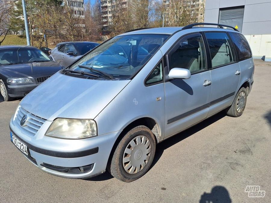 Volkswagen Sharan 2001 Viļņa, ar dzinēja tilpumu 1.90 L un nobraukumu 261 tūkst. km par 550 €, foto 2 vietnē AUTOMOTO.COM.LV