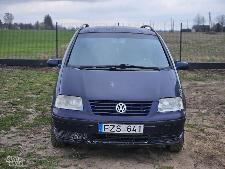 Volkswagen Sharan 2001 in Jurbarkas, with an engine capacity of 1.90 L and mileage of 410 thousand km for 600 €, photo 6 on AUTOMOTO.COM.LV