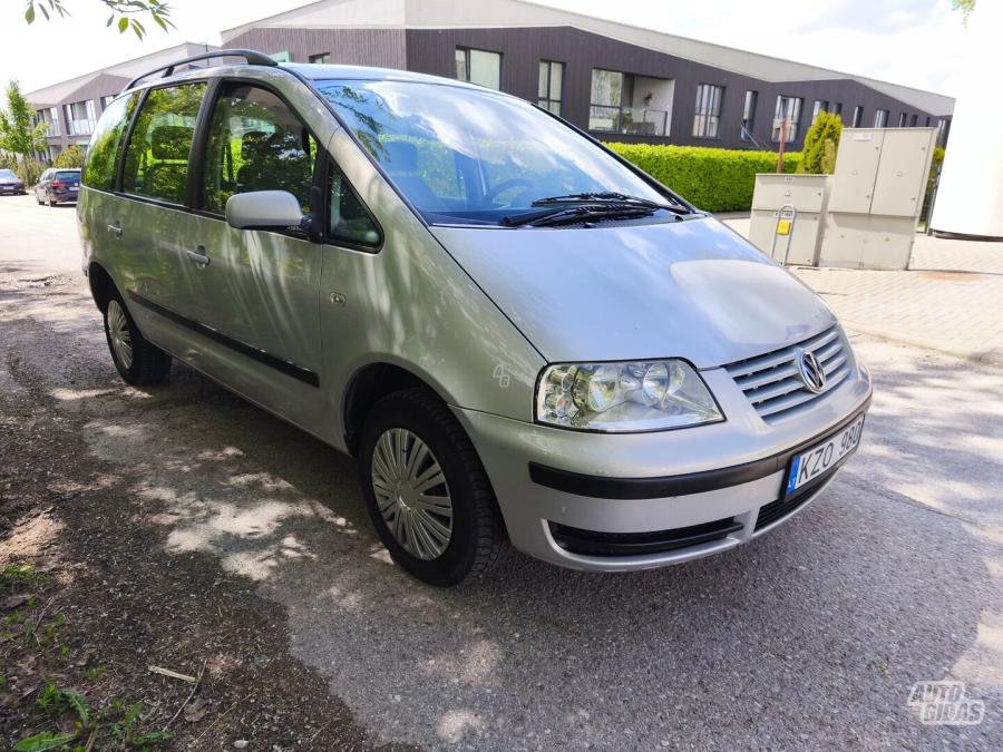 Volkswagen Sharan 2001 Kauņa, ar dzinēja tilpumu 1.90 L un nobraukumu 286 tūkst. km par 1500 €, foto 5 vietnē AUTOMOTO.COM.LV