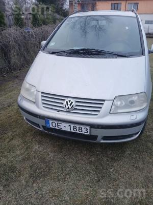 Volkswagen Sharan 2001 Dobele, ar dzinēja tilpumu 2.80 L un nobraukumu 364 tūkst. km par 1300 €, foto 4 vietnē AUTOMOTO.COM.LV