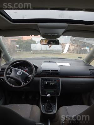 Volkswagen Sharan 2001 Dobele, ar dzinēja tilpumu 2.80 L un nobraukumu 364 tūkst. km par 1300 €, foto 7 vietnē AUTOMOTO.COM.LV