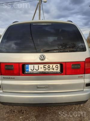 Фольксваген Шаран 2001 в Даугавпилс, объемом двигателя 1.90 л и пробегом 222 тыс. км за 1500 €, фото 3 на AUTOMOTO.COM.LV