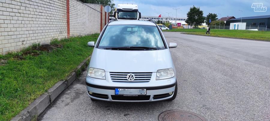 Volkswagen Sharan 2001 Kauņa, ar dzinēja tilpumu 1.90 L un nobraukumu 480 tūkst. km par 1300 €, foto 1 vietnē AUTOMOTO.COM.LV