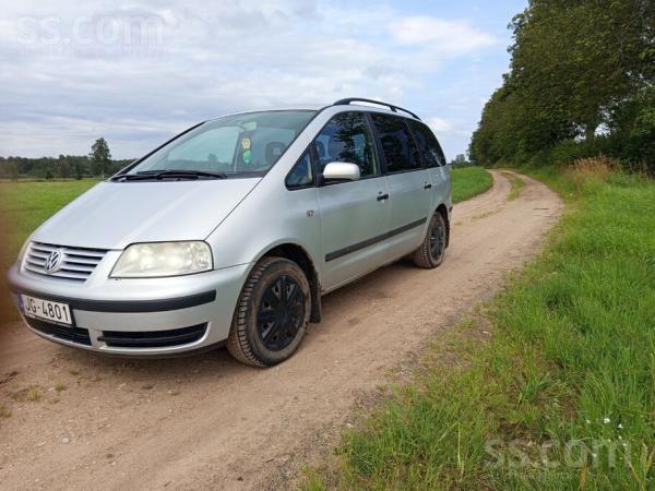 Volkswagen Sharan 2002 Madona, ar dzinēja tilpumu 1.90 L un nobraukumu 390 tūkst. km par 700 €, foto 1 vietnē AUTOMOTO.COM.LV
