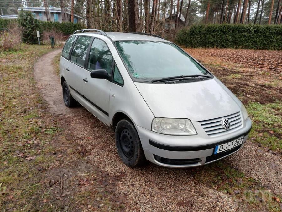 Volkswagen Sharan 2002 Jūrmala, ar dzinēja tilpumu 2.00 L un nobraukumu 333 tūkst. km par 1350 €, foto 2 vietnē AUTOMOTO.COM.LV