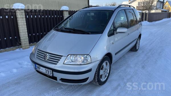 Volkswagen Sharan 2002 Rēzekne, ar dzinēja tilpumu 1.90 L un nobraukumu 0 tūkst. km par 1350 €, foto 1 vietnē AUTOMOTO.COM.LV