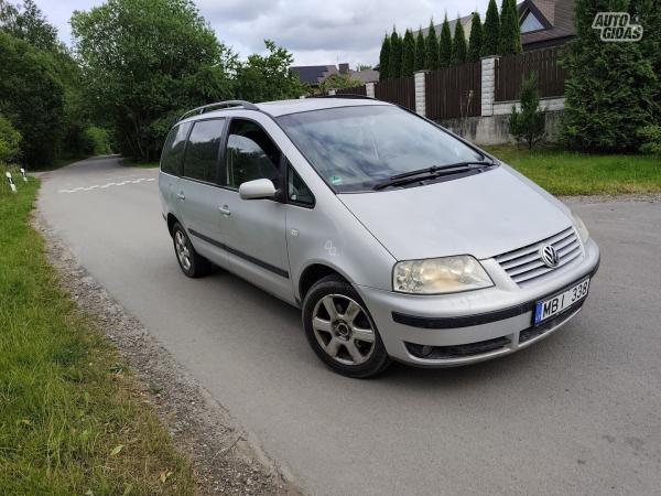 Volkswagen Sharan 2002 Viļņa, ar dzinēja tilpumu 1.90 L un nobraukumu 260 tūkst. km par 1750 €, foto 1 vietnē AUTOMOTO.COM.LV