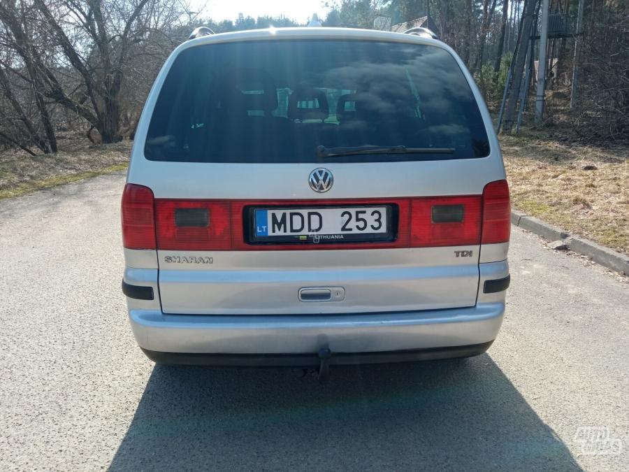 Volkswagen Sharan 2003 Viļņa, ar dzinēja tilpumu 1.90 L un nobraukumu 260 tūkst. km par 1990 €, foto 5 vietnē AUTOMOTO.COM.LV