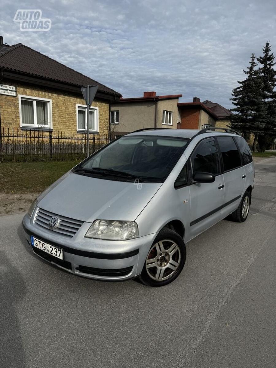 Volkswagen Sharan 2003 Šauļi, ar dzinēja tilpumu 1.90 L un nobraukumu 380 tūkst. km par 1550 €, foto 1 vietnē AUTOMOTO.COM.LV