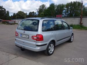 Volkswagen Sharan 2004 Rīga, ar dzinēja tilpumu 1.90 L un nobraukumu 294 tūkst. km par 2350 €, foto 11 vietnē AUTOMOTO.COM.LV